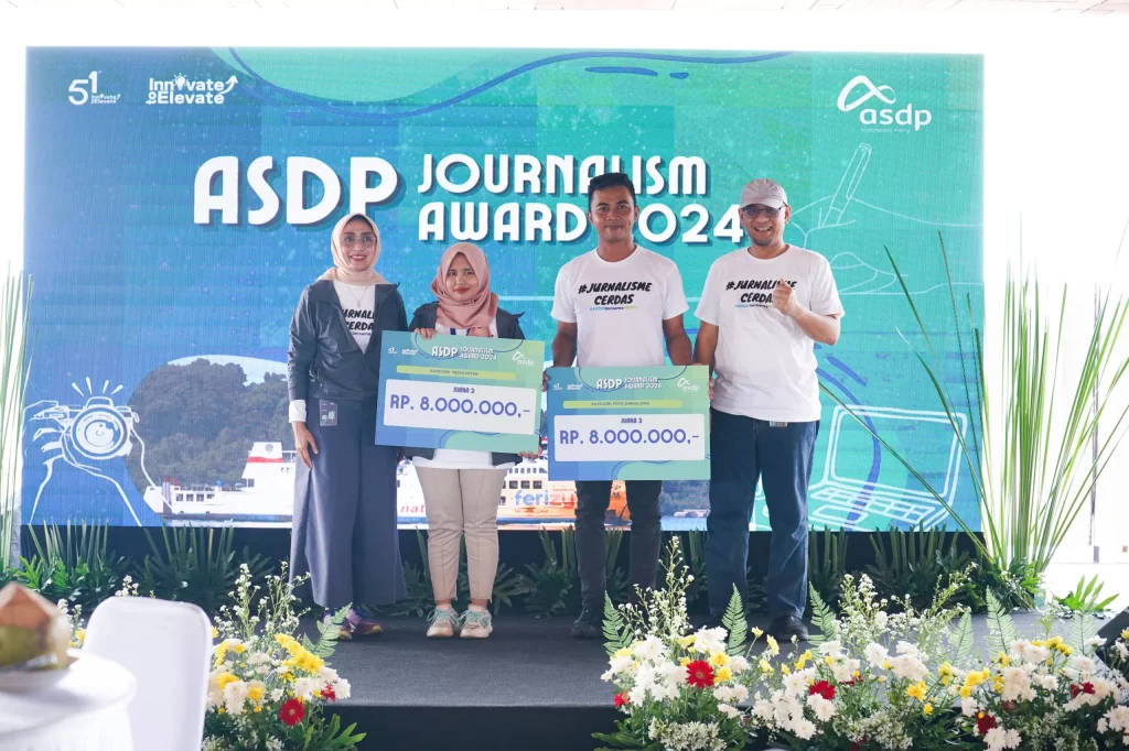 13 Media Nasional Sukses Juara ASDP Journalism Awards 2024